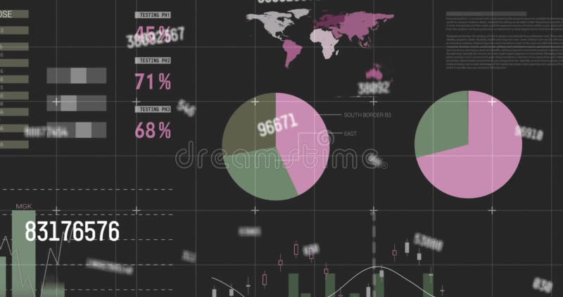 Image of Multiple Changing Numbers and Statistical Data Processing ...