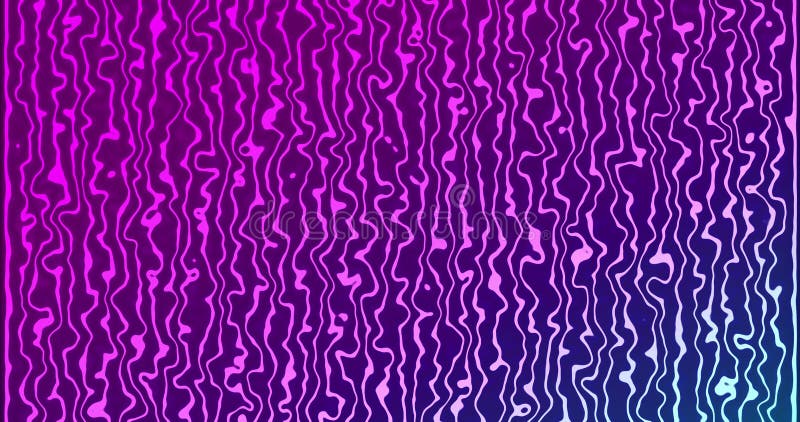 Image of Multiple Glowing Neon Purple Waving Lines Moving on Seamless ...