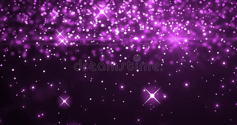 Image of Multiple Glowing Pink Spots of Light Moving in Hypnotic Motion ...