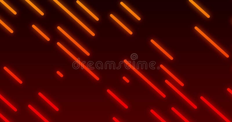 Image of Multiple Glowing Red Diagonal Lines Moving on Seamless Loop ...