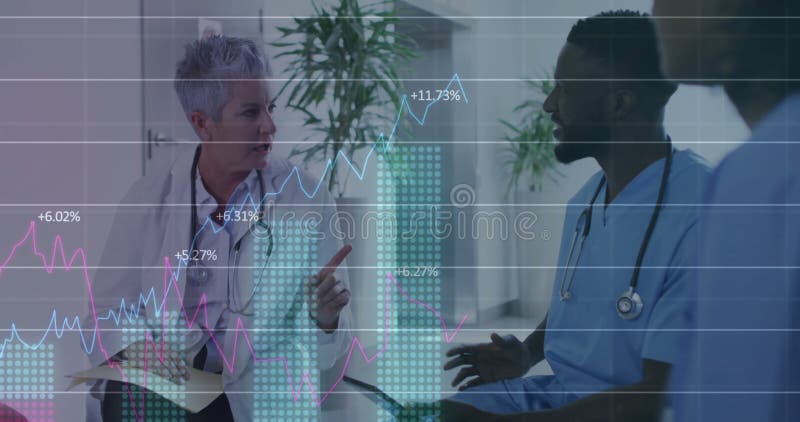 Image of Multiple Graphs with Changing Numbers, Diverse Doctors ...