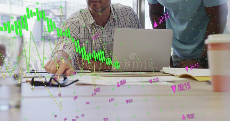 Image of Multiple Graphs, Changing Numbers Over Diverse Coworkers ...
