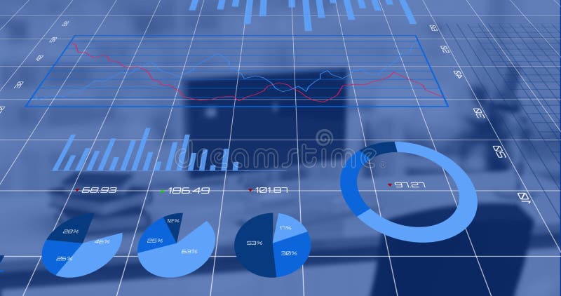Image of Multiple Graphs with Changing Numbers Over Unoccupied Chair ...