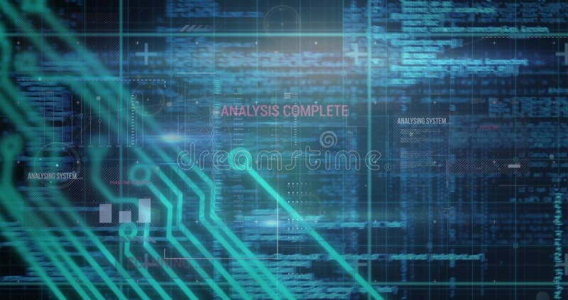 Image of Multiple Words, Programming Language and Circuit Board Pattern ...