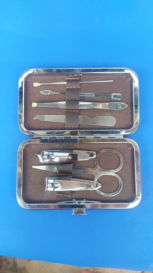 Nail container stock photo. Image of compartments, container - 24318244