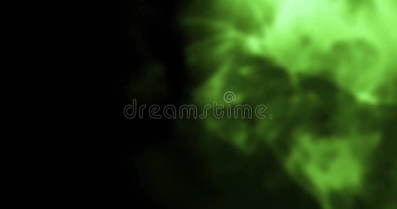 Image of Neon Green Shapes Moving on Black Background Stock ...