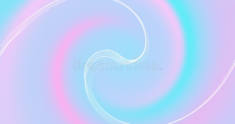 Image of Network of Connections with Data Transfer Over Pastel Multi ...