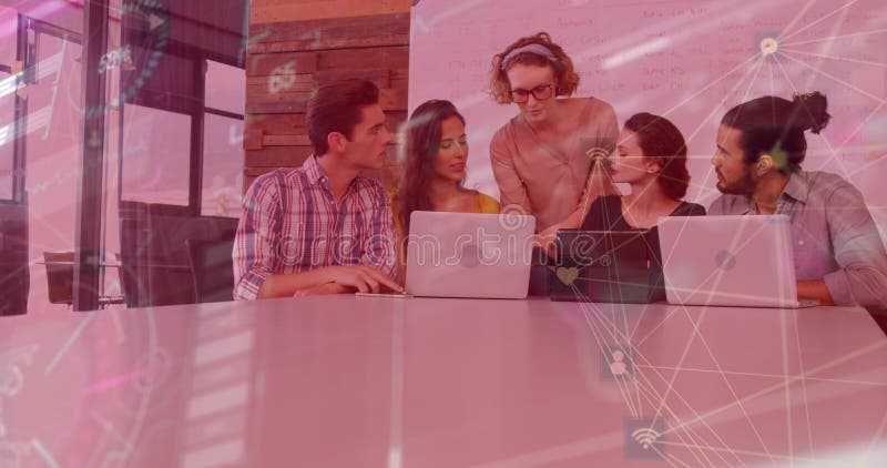 Image of and Network of Connections Over Diverse Female and Male ...