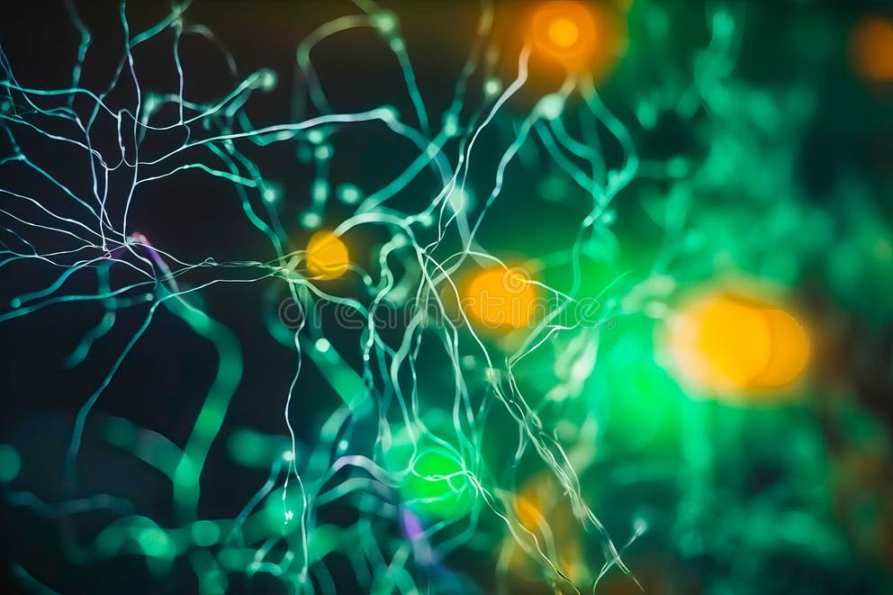 An Image of Neurons Involved in the Processing of Visual Motion, Such ...