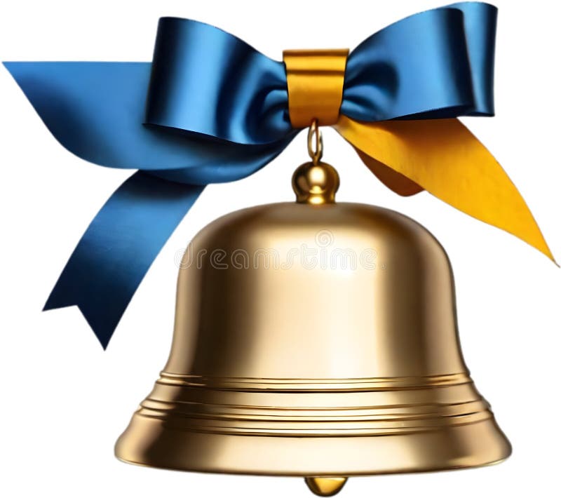 An Image of the New Year Bell. Ai-generated. Stock Illustration ...