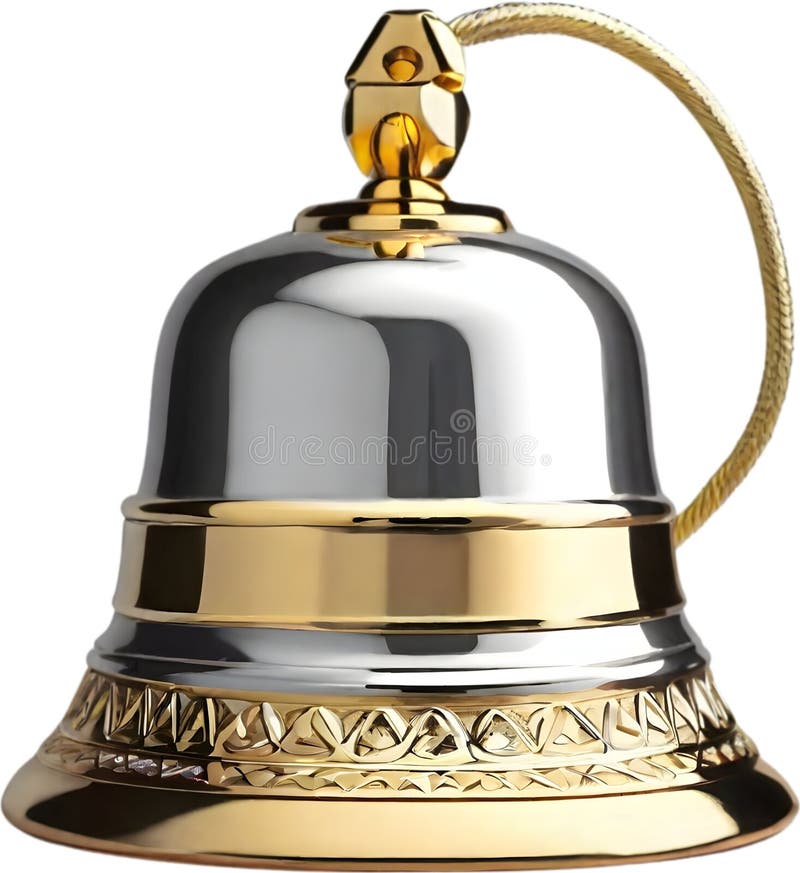 An Image of the New Year Bell. Ai-generated. Stock Illustration ...