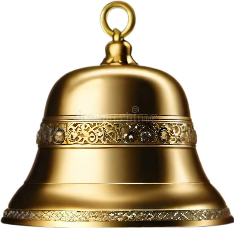 An Image of the New Year Bell. Ai-generated. Stock Photo - Image of ...