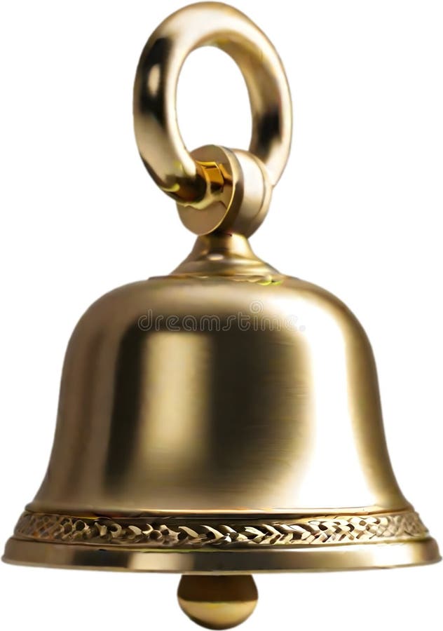 An Image of the New Year Bell. Ai-generated. Stock Illustration ...