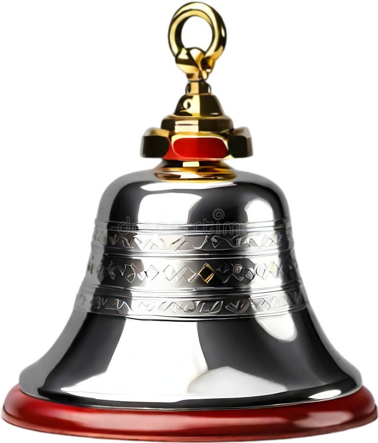 An Image of the New Year Bell. Ai-generated. Stock Illustration ...