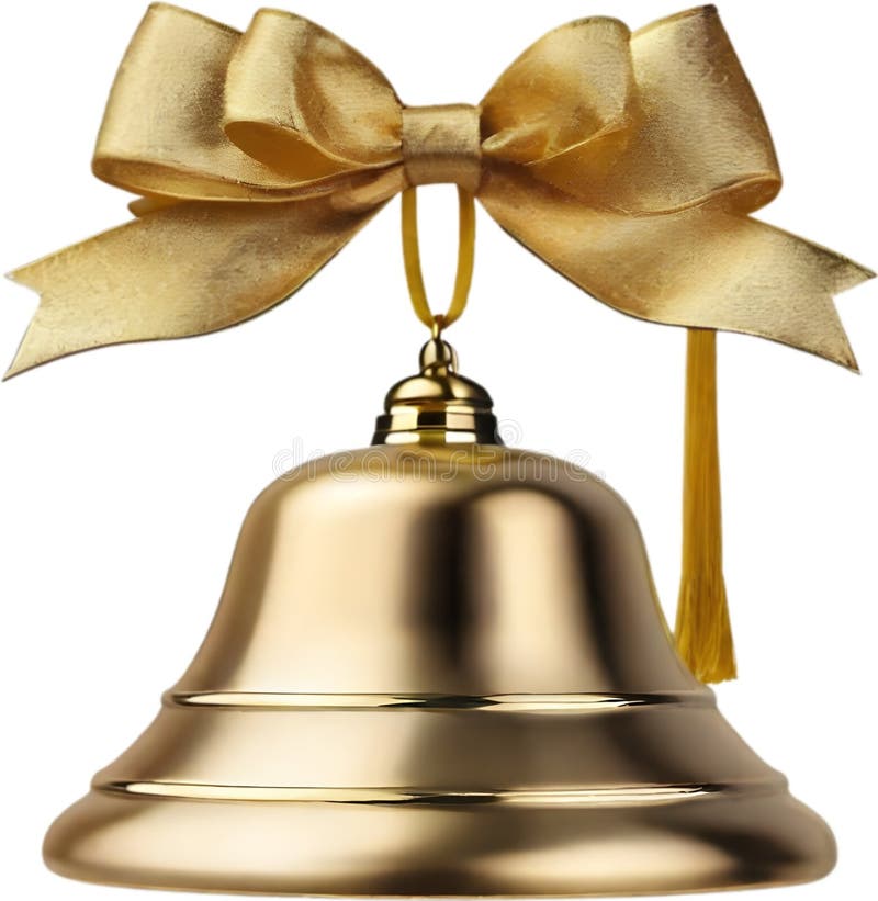 An Image of the New Year Bell. Ai-generated. Stock Photo - Image of ...