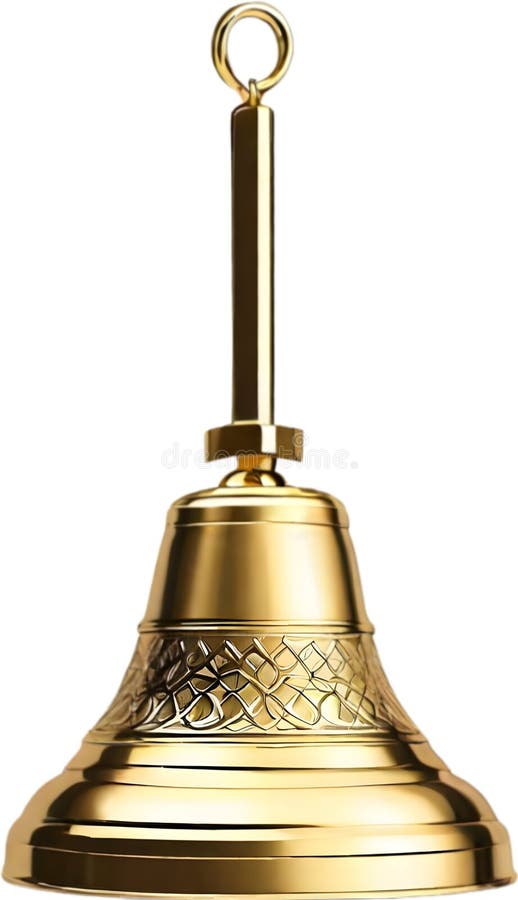 An Image of the New Year Bell. Ai-generated. Stock Illustration ...