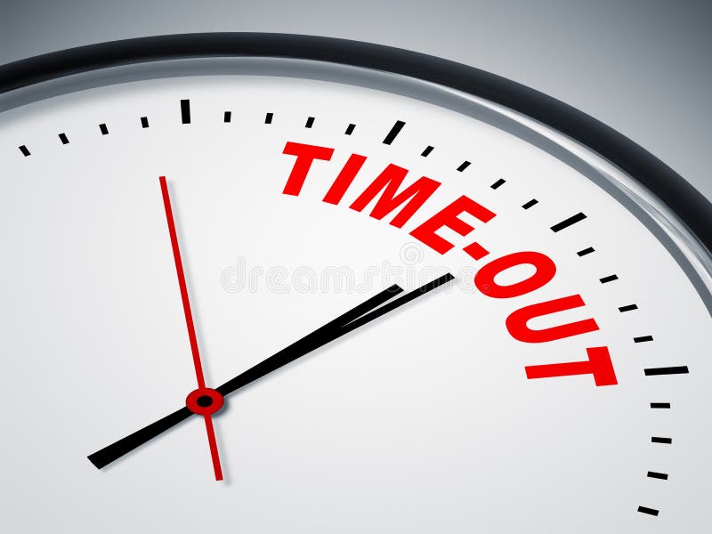 Pause Visual, Take Your Time Concept Stock Illustration - Illustration ...