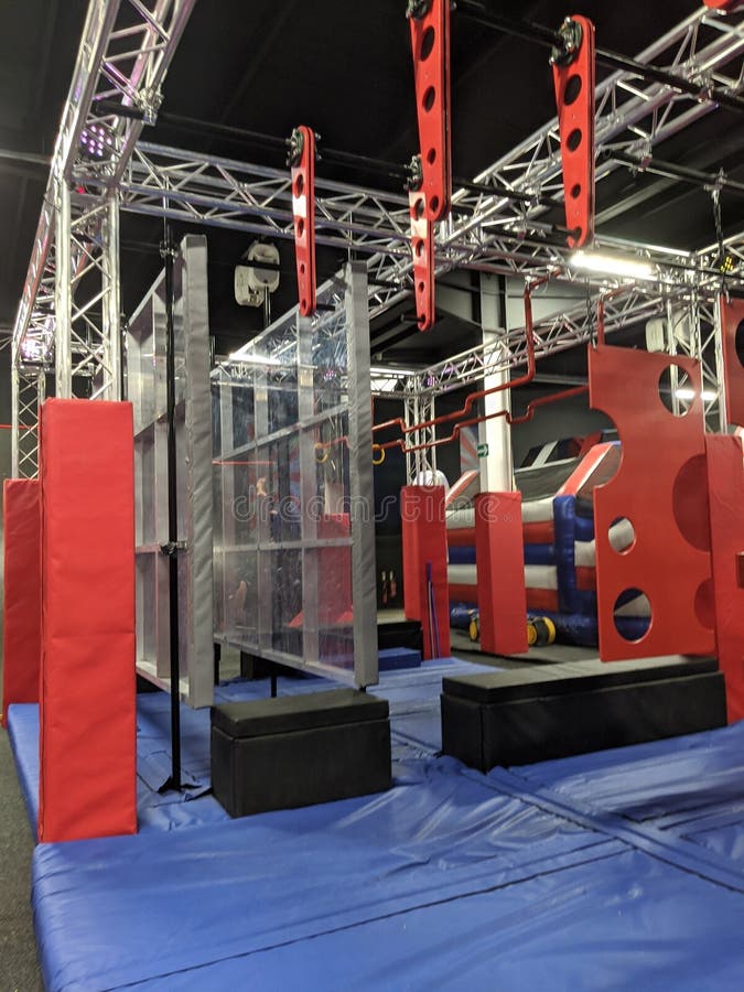 Image of Ninja Warrior Training Facility Stock Photo - Image of stair ...