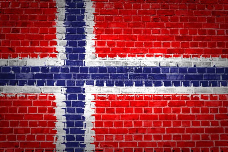Brick Wall Norway stock photo. Image of concrete, building - 259041530