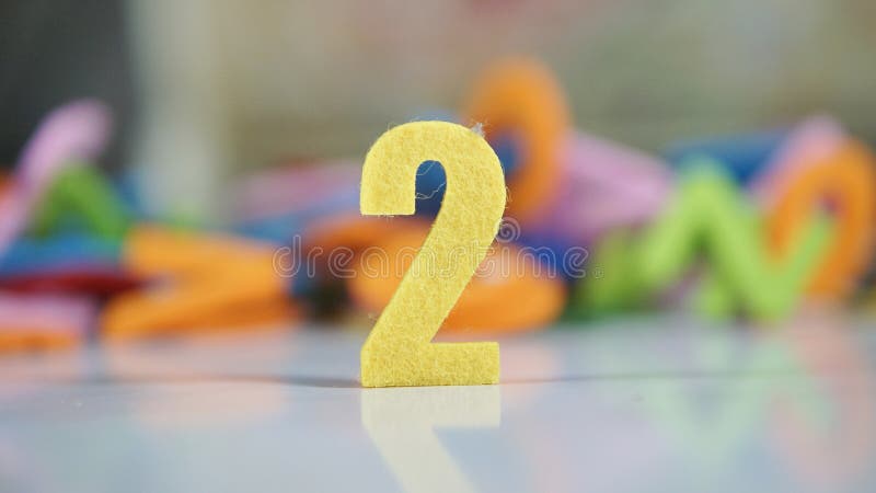 Image of number 2 or two stock photo. Image of education - 164506314