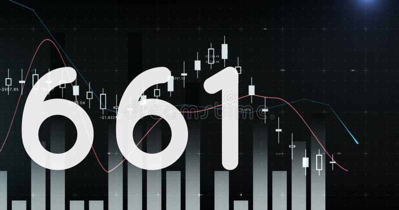 Image of Numbers Changing Over Statistics and Data Processing Stock ...