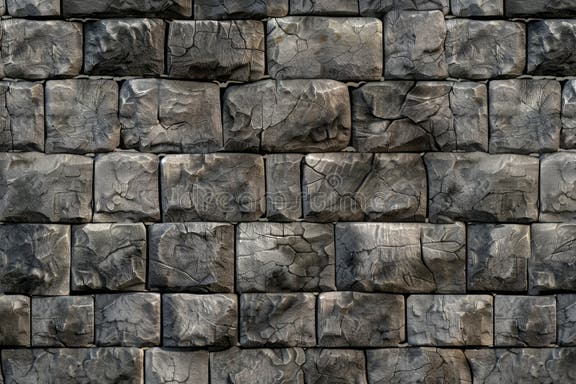 Image of Old Ancient Gray Stone Wall. Texture for Background Usage ...