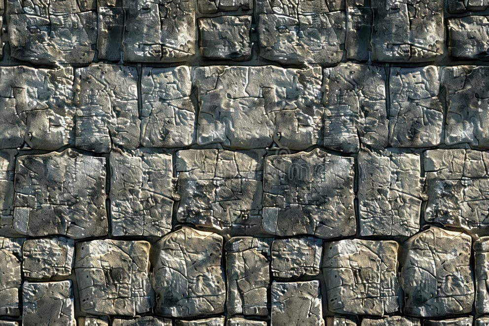 Image of Old Ancient Gray Stone Wall. Texture for Background Usage ...