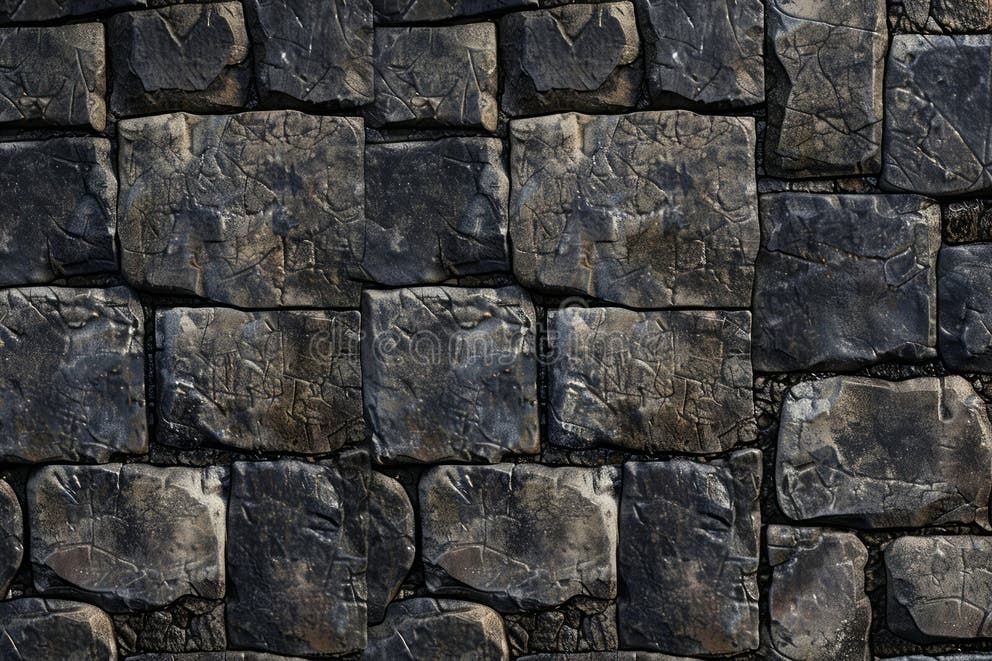Image of Old Ancient Gray Stone Wall. Texture for Background Usage ...