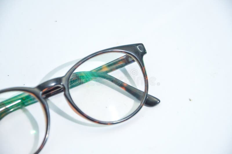 The Image of Old Brown Glasses Stock Image - Image of font, hair: 335963011