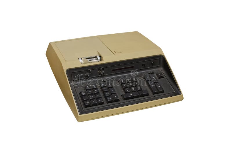 Old-Fashioned Calculator stock photo. Image of colour - 7729576