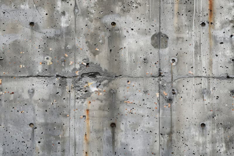 Image of Old Grey Concrete Bunker Wall. Texture for Background Usage ...