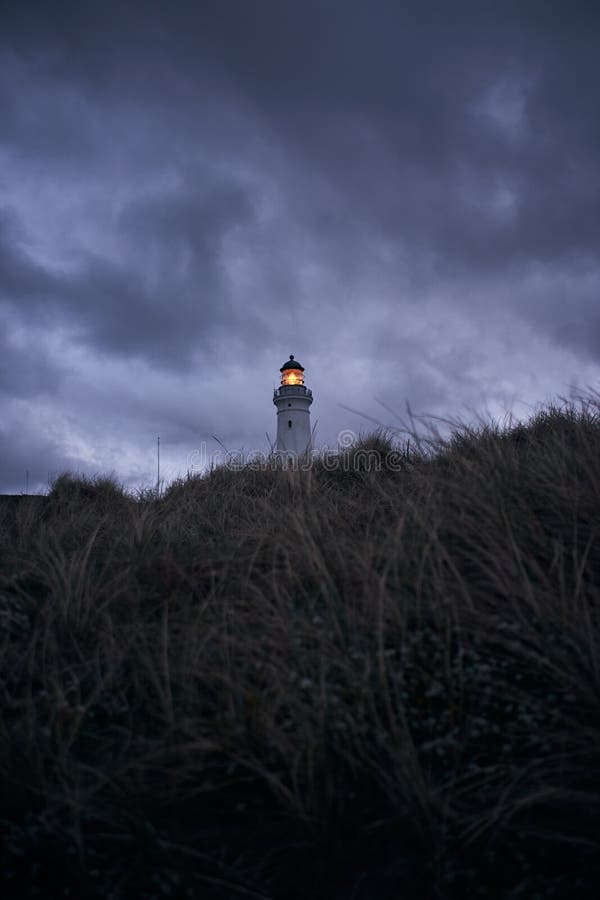 Nice Evening Sunset Form Hirtshals, Denmark Stock Photo - Image of ...