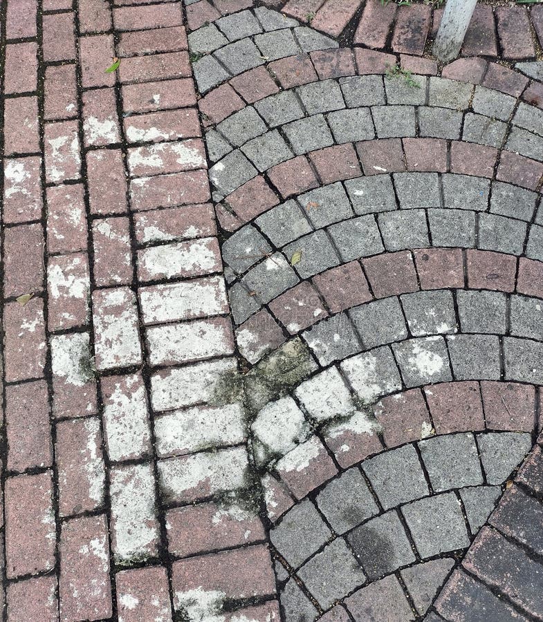 Image of Old Paving Blocks with Unique Design Stock Image - Image of ...