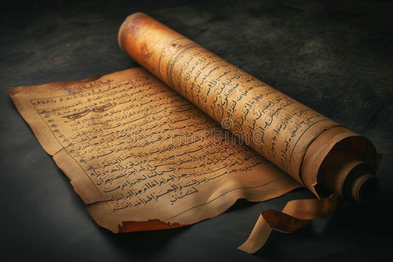 Quranic Scroll Stock Illustrations – 4 Quranic Scroll Stock ...