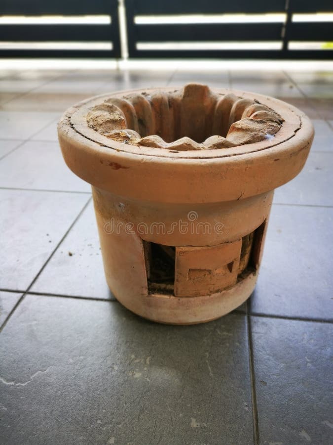 Image of the Old Tao Chinese Clay Burner Stove Stock Photo - Image of ...