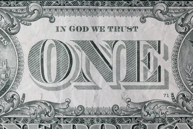 Image of one USdollar stock image. Image of business - 21714127