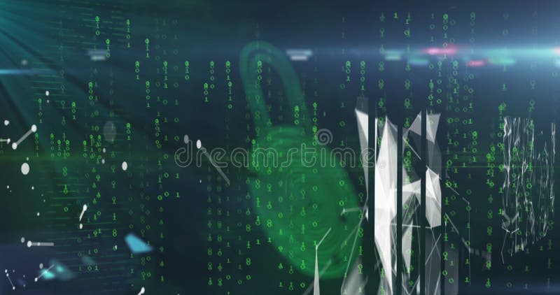 Fingerprint Binary Code Labyrinth Stock Image - Image of form, binary: 95567059