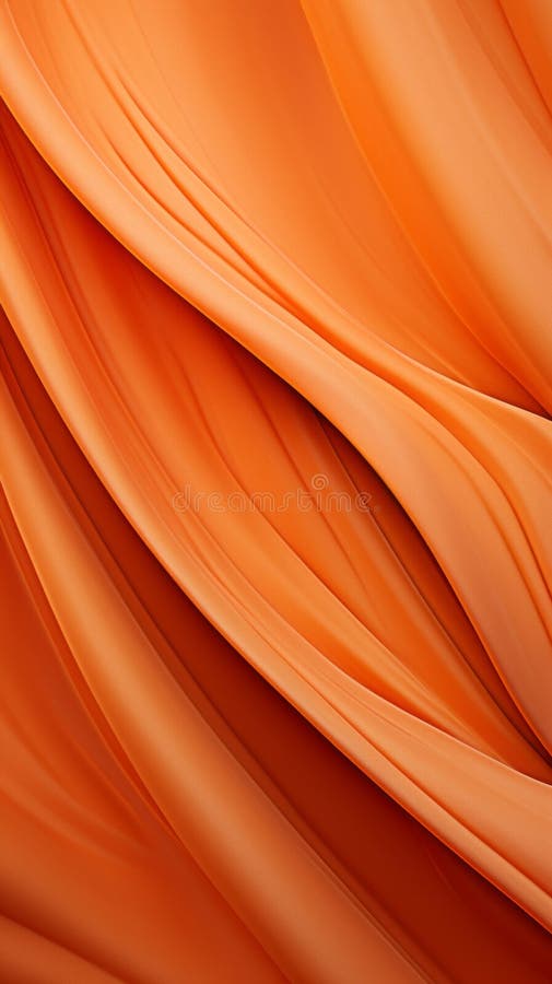 An Image of an Orange Fabric Background Stock Illustration ...
