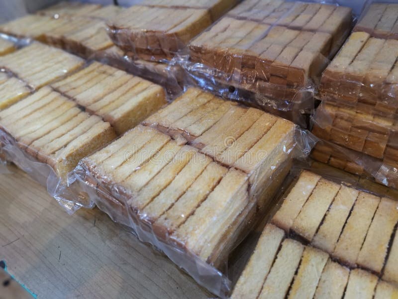 Packed Ready Dried Bread Crackers. Stock Photo - Image of food, crisp ...