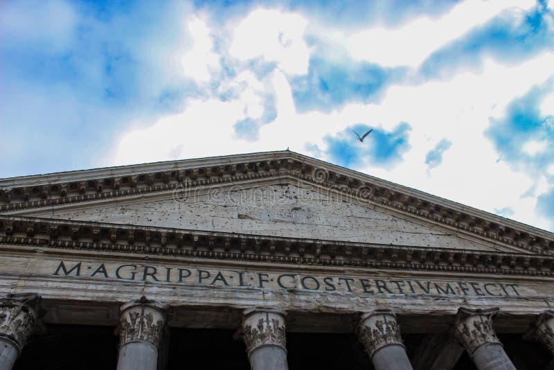 Image of the Pantheon in Rome, Italy Editorial Photography - Image of ...