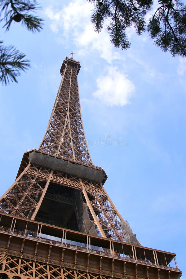 Image of Paris Eiffel Tower. France Stock Image - Image of monument ...