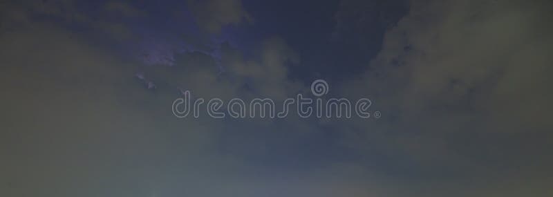 Image of a Partly Cloudy and Partly Clear Sky during the Day Stock ...
