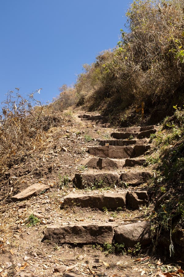 Image of a Pathway Trail in Cusco Peru. Stock Photo - Image of ...
