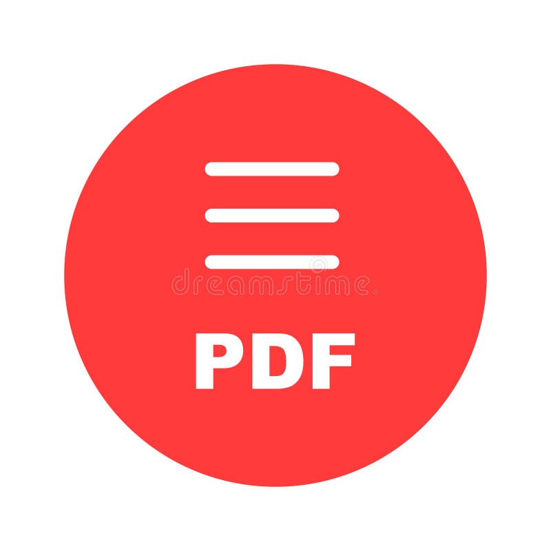 Pdf storage document stock illustration. Illustration of presentation ...