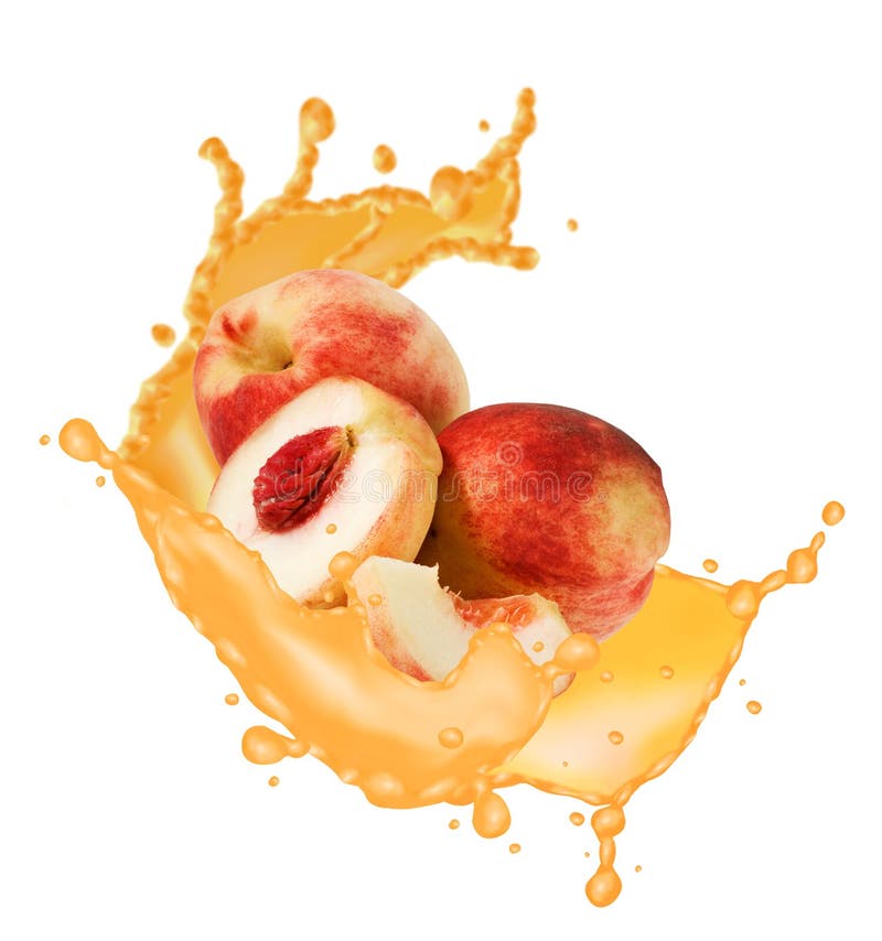 Peach Juice Splash Stock Photos - Download 274 Royalty Free Photos