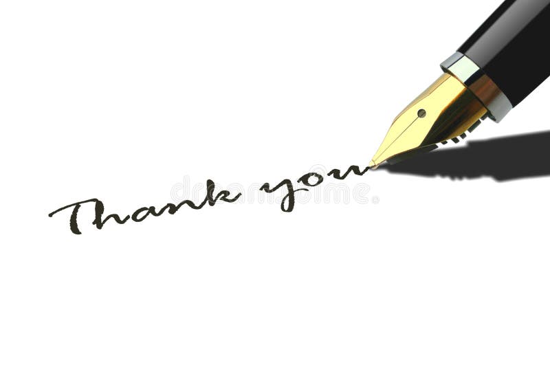 243 Thank You Ink Pen Stock Photos - Free & Royalty-Free Stock Photos ...