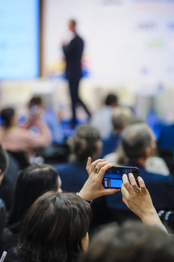 People on a conference stock image. Image of educate - 126458759