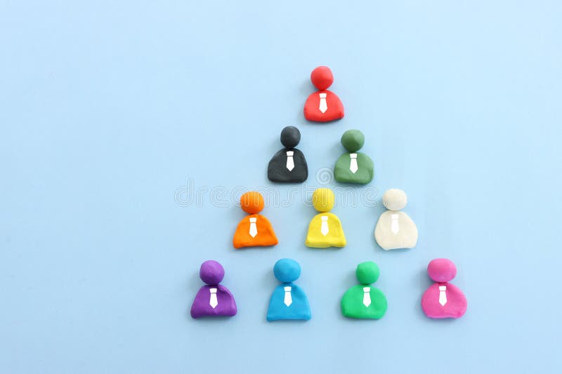 Image of People Figures, Human Resources, Leadership and Management ...