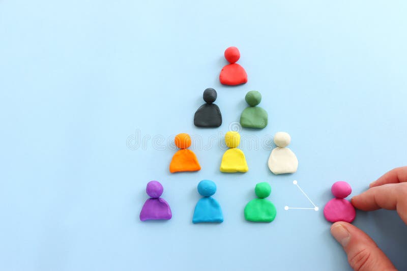 Image of People Figures, Human Resources, Leadership and Management ...