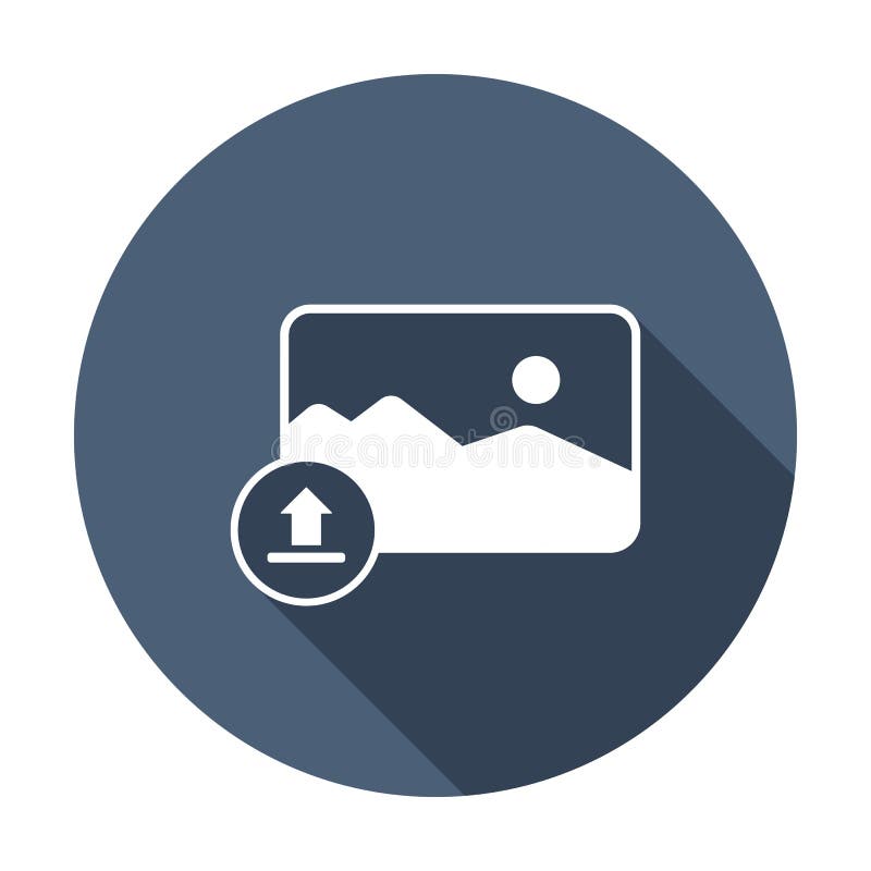 Image Photo Photography Picture Upload Icon. Vector Illustration Stock ...